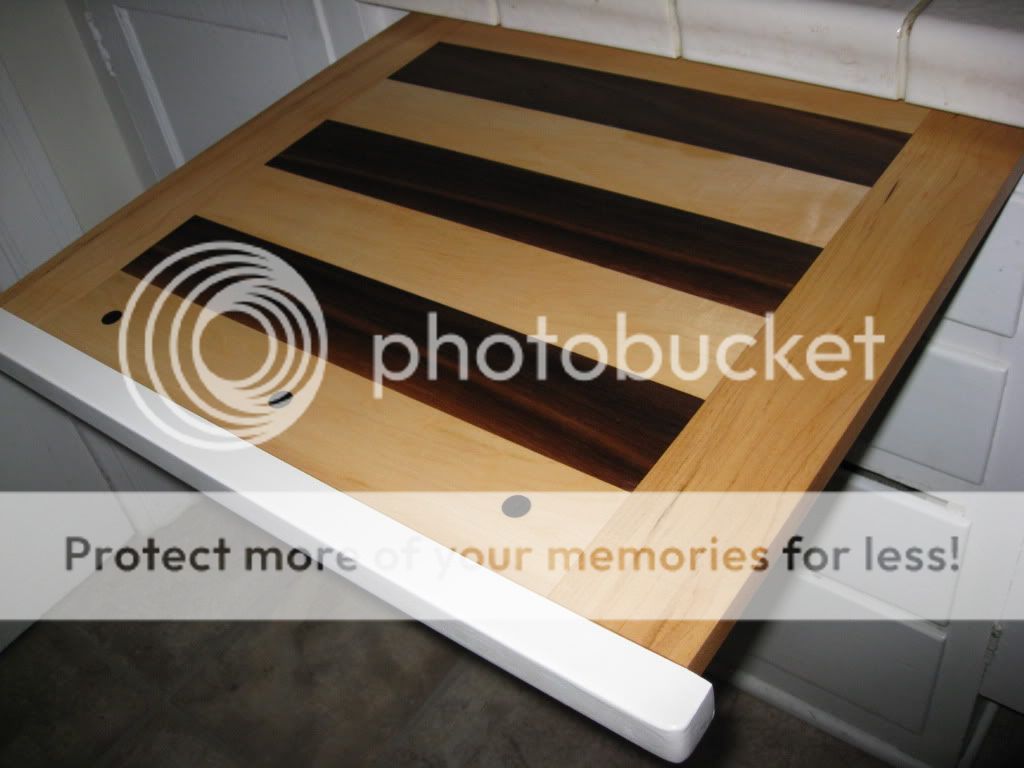 Sliding cutting board | LumberJocks Woodworking Forum